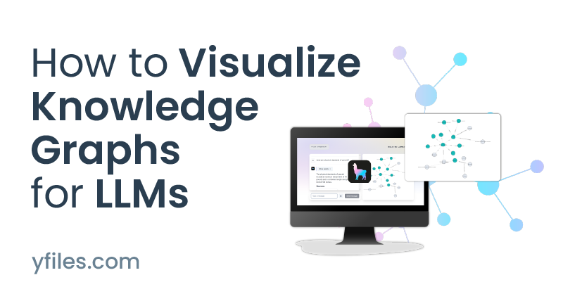 How to Visualize Knowlede Graphs for LLMs with yFiles