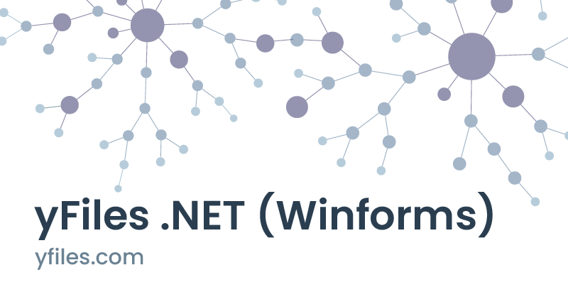 yFiles.NET (WinForms) - Advanced Diagramming SDK
